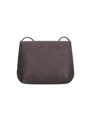 FANE Leather Tote Bag - Brown
