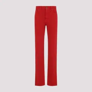 Chloé Straight Leg Cotton Pants