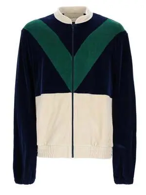 Valentino Garavani S Cotton-polyamide Sweatshirt - Blue