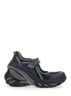 Balenciaga Hydra Mary Jane Sneaker - Black