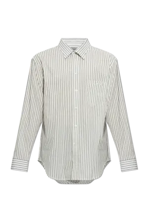 Balenciaga Striped Button-up Shirt