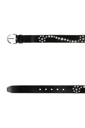 Our Legacy Leather Belt ‘star