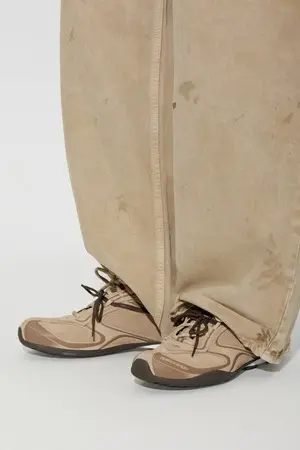 Balenciaga Radar Chrome Sneakers - Beige