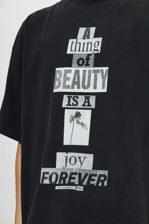 Balenciaga Printed Oversized T-shirt