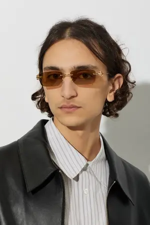 Valentino Garavani Vg0067s' Rimless Sunglasses