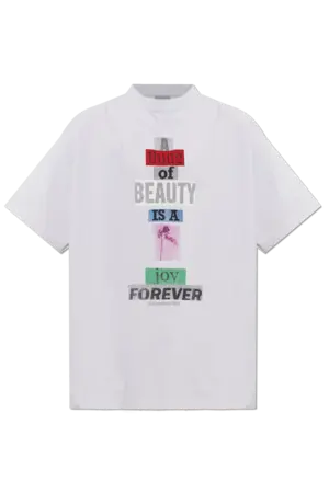 Balenciaga Printed Oversized T-shirt