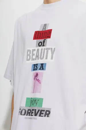 Balenciaga Printed Oversized T-shirt