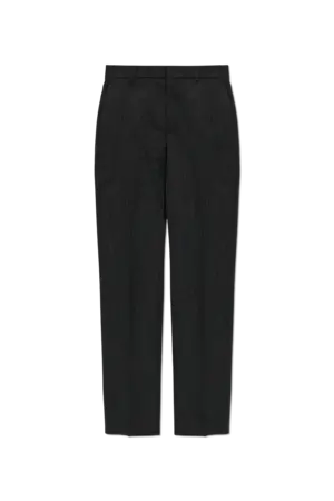 Balenciaga Tailored Wool Trousers - Grey