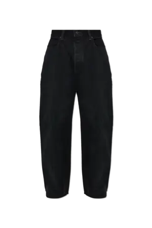 Balenciaga Wide-leg Jeans - Black