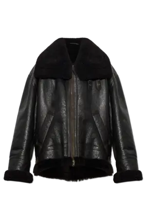 Balenciaga Aviator Shearling Jacket