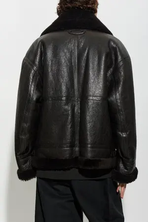 Balenciaga Aviator Shearling Jacket