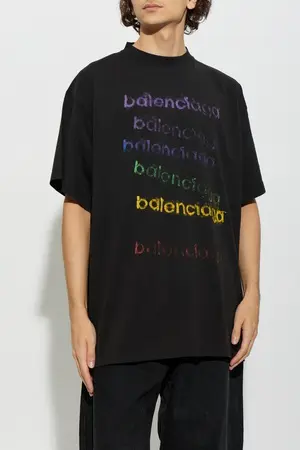 Balenciaga Oversize T-shirt With Logo