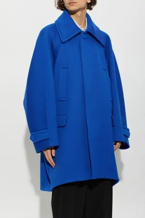 Balenciaga Wool Coat With Pockets