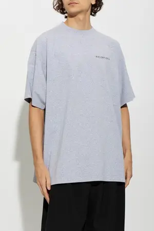 Balenciaga Oversize T-shirt With Logo