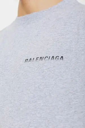 Balenciaga Oversize T-shirt With Logo