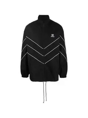 EGONLAB Logo-detail Coat - Black
