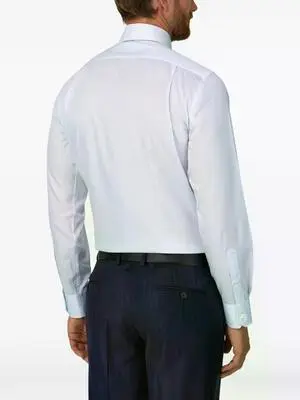 Boggi Milano Shirt Striped Cotton Muslin Regular Fit