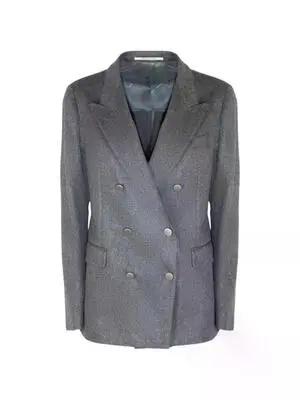 Tagliatore Double-breasted Cashmere Blazer