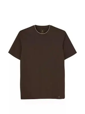 BOGGI MILANO T-shirt In Cotton And Silk Jersey