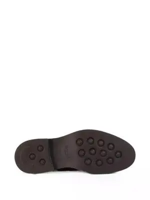 DOUCAL'S Double-buckle Monk Shoes