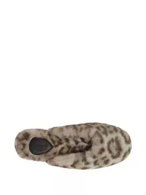 Apparis Demi Leopard-print Slippers - Neutrals