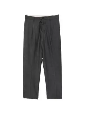 WHITE SAND Sammy Pleated Trousers