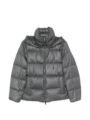 Peserico Quilted Hooded Jacket