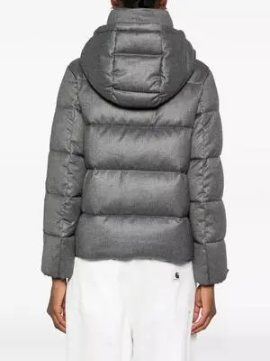 Peserico Quilted Hooded Jacket