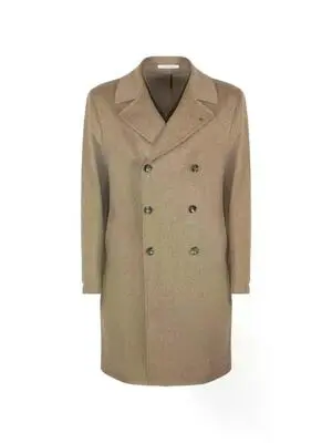 Tagliatore Double-breasted Virgin Wool Coat