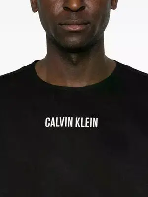 Calvin Klein Logo-print Crew-neck Sweatshirt