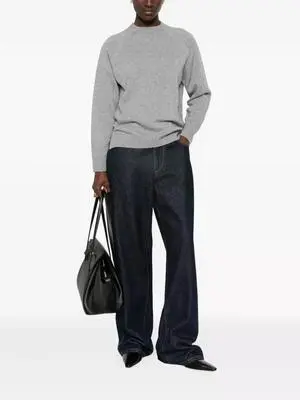 Peserico Raglan-sleeve Ribbed-trim Sweater