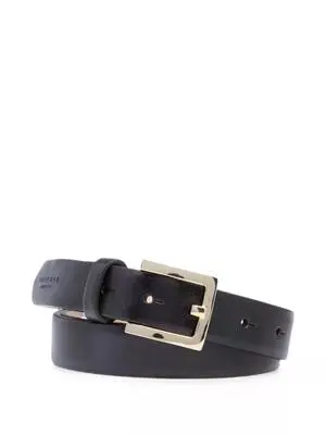 THE BRIDGE Buckle-fastening Leather Belt - Black