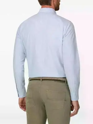 Boggi Milano Shirt In Oxford Cotton Regular Fit