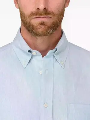 Boggi Milano Shirt In Oxford Cotton Regular Fit