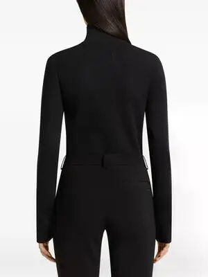 COURREGES Logo-patch Zipped Cardigan