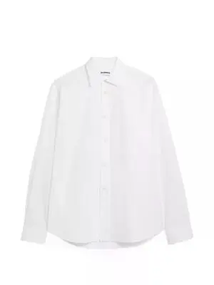 JIL SANDER Cotton Poplin Shirt - White