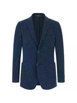 Boggi Milano Blazer Structured Cotton-blend B Jersey