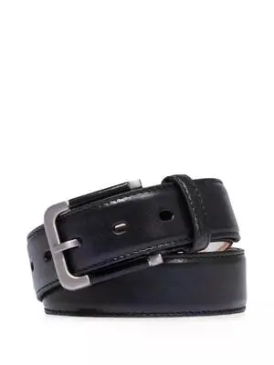 THE BRIDGE Buckle-fastening Leather Belt - Black