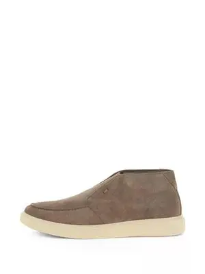Boggi Milano Cirrus Suede Ankle Boots - Brown