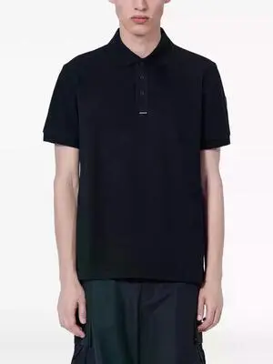 Moncler Piqué Short-sleeve Polo Shirt