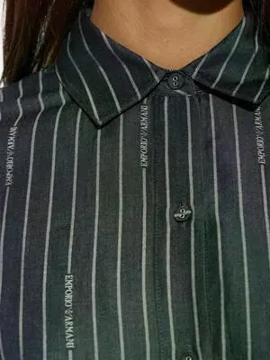 Emporio Armani Logo-pinstripe Pajamas