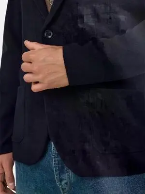 Boggi Milano Knitted Jacket In Extrafine Merino Wool