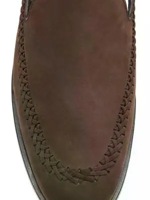 Manolo Blahnik Panarea Woven-trim Sandals