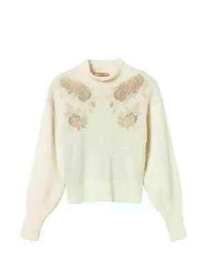 TWINSET Jacquard Alpaca-blend Jumper
