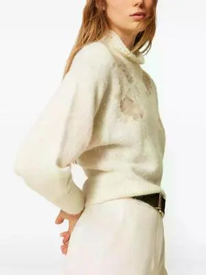 TWINSET Jacquard Alpaca-blend Jumper