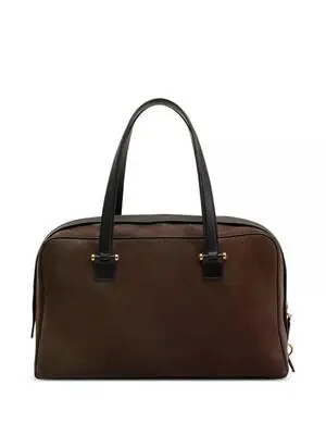 AMI Paris Cow Leather Georges Bowling Bag