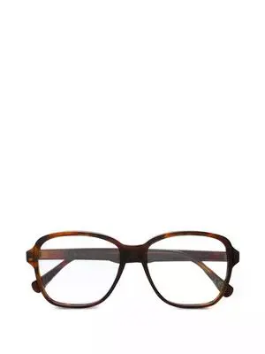 Marni Tortoiseshell-effect Square-frame Glasses - Brown