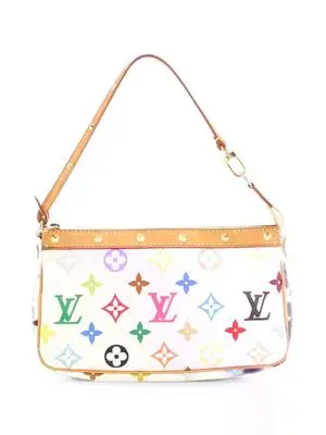 LOUIS VUITTON Pochette Accessoires Monogram Multicolor Clutch Bag - Multicolour