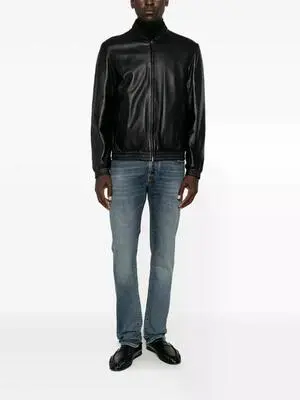 JACOB COHЁN Faded Straight-leg Jeans - Blue