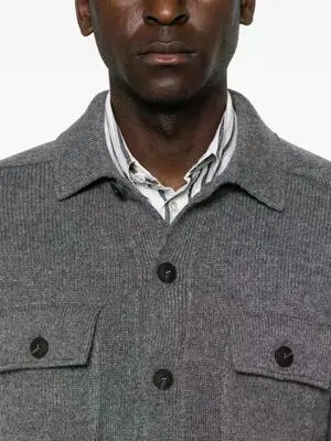 GRAN SASSO Button-up Pocket-detail Cardigan